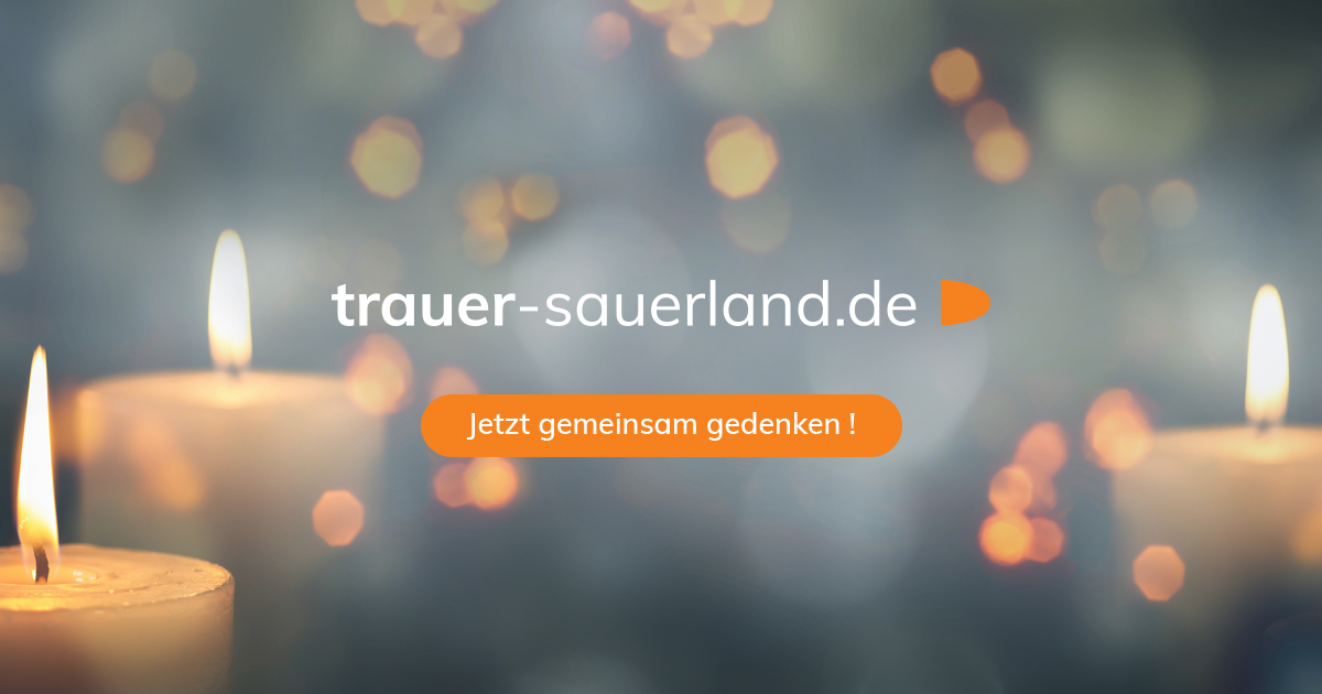 Gedenkportal - trauer-sauerland.de